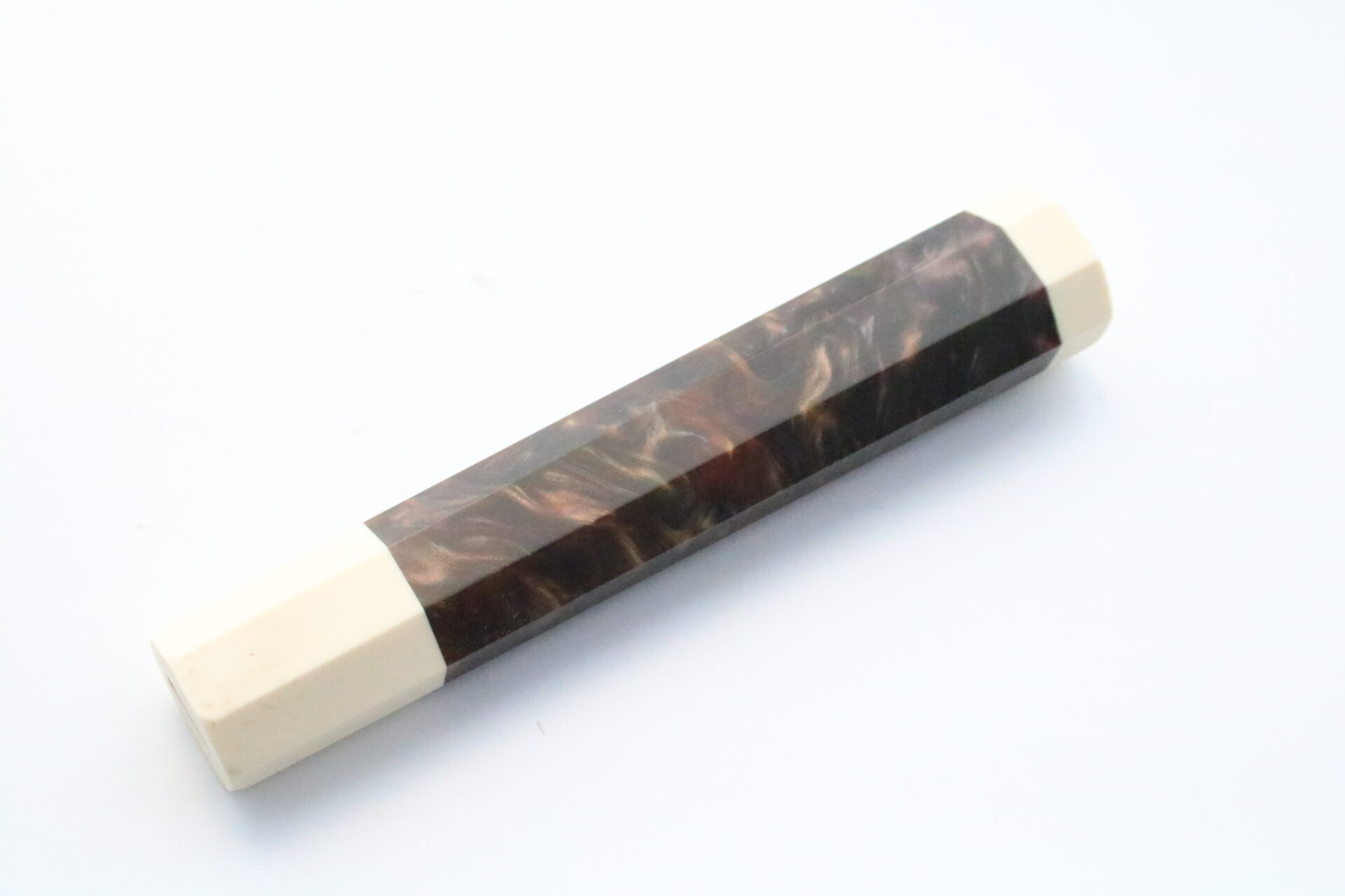 Resin and faux ivory custom handle - Yūki